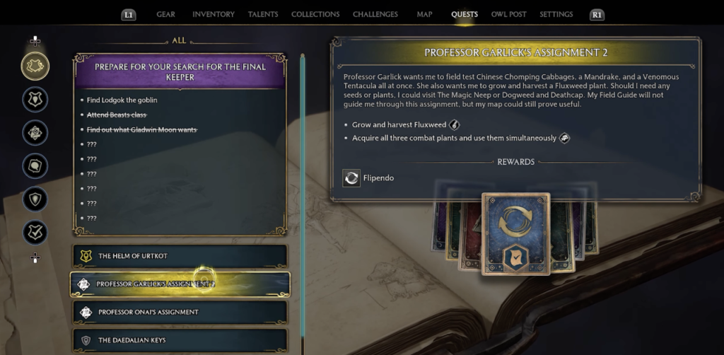 Hogwarts Legacy: Cómo completar la tarea 2 del profesor Garlick - ProGuideAH