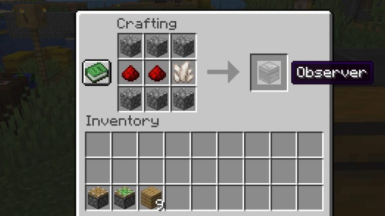Minecraft: Jak zrobić obserwatora — ProGuideAH