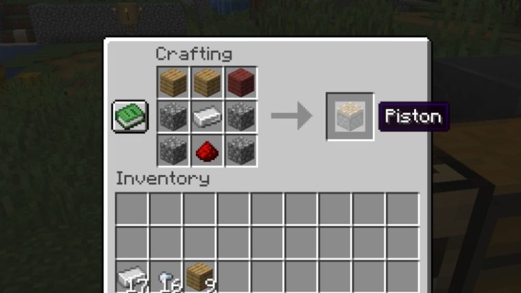 Minecraft: ピストンの作り方 - ProGuideAH