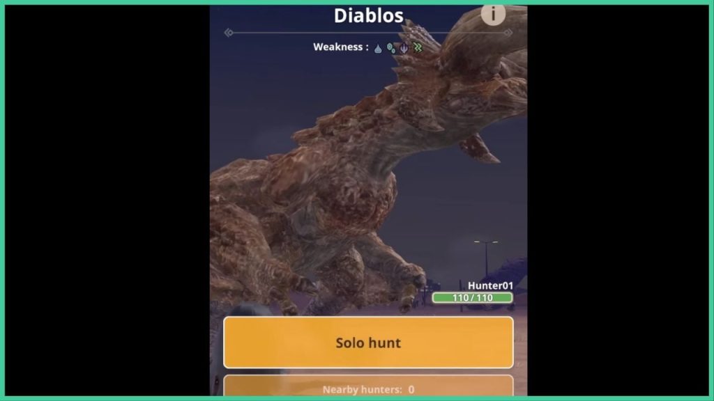 Guía de Monster Hunter Now Diablos: debilidades, movimientos y más ...