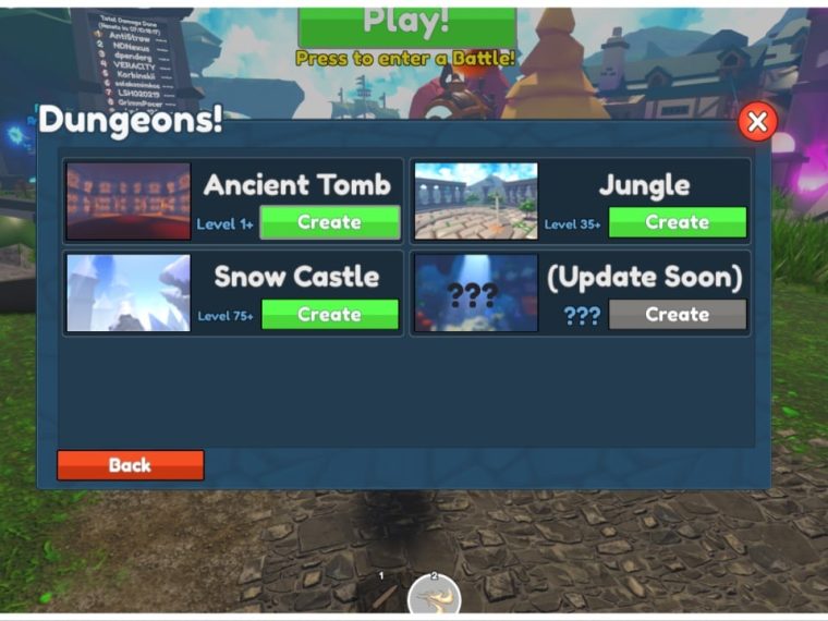 Guia Roblox Elemental Dungeons, dicas, atualizações, truques ...