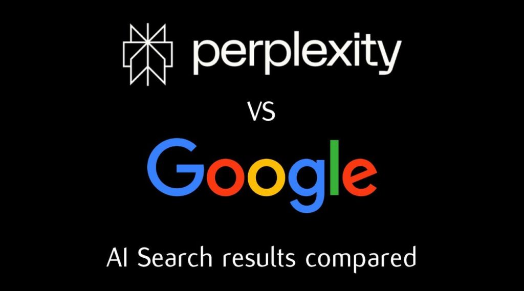 مقارنة نتائج بحث Perplexity وGoogle AI - ProGuideAH