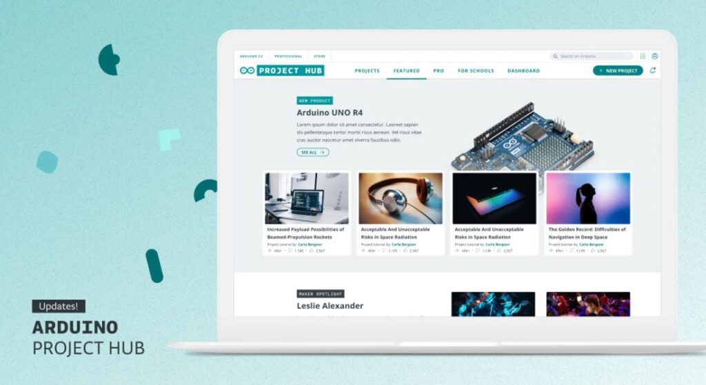 Znajdź inspirację do swojego kolejnego projektu dzięki Arduino Project Hub - ProGuideAH