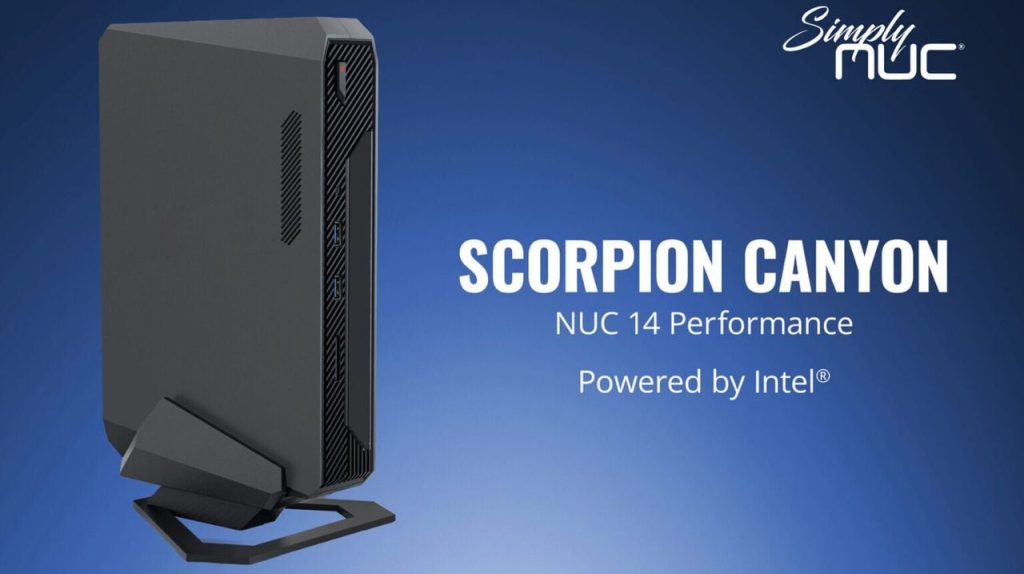 Simplement NUC Scorpion Canyon NUC 14 Performance PC compact - ProGuideAH